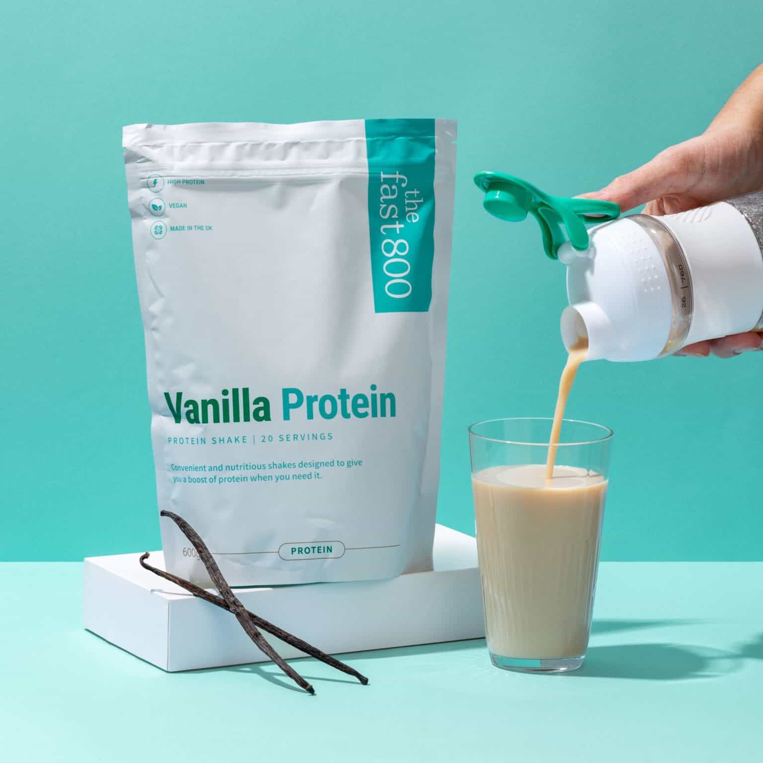 Keto Protein Powder Vanilla The Fast 800